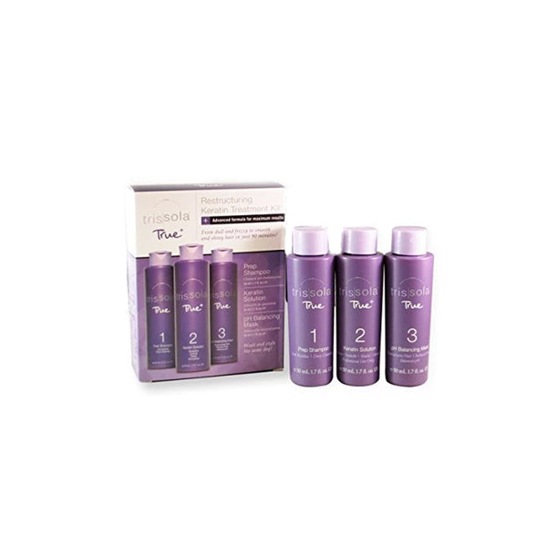 Trissola True Keratin Treatment Kit Glamkraze
