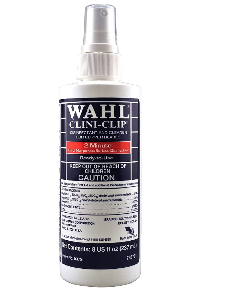 WAHL Clini-Clip Blade Disinfectant and Cleaner Spray | Glamkraze