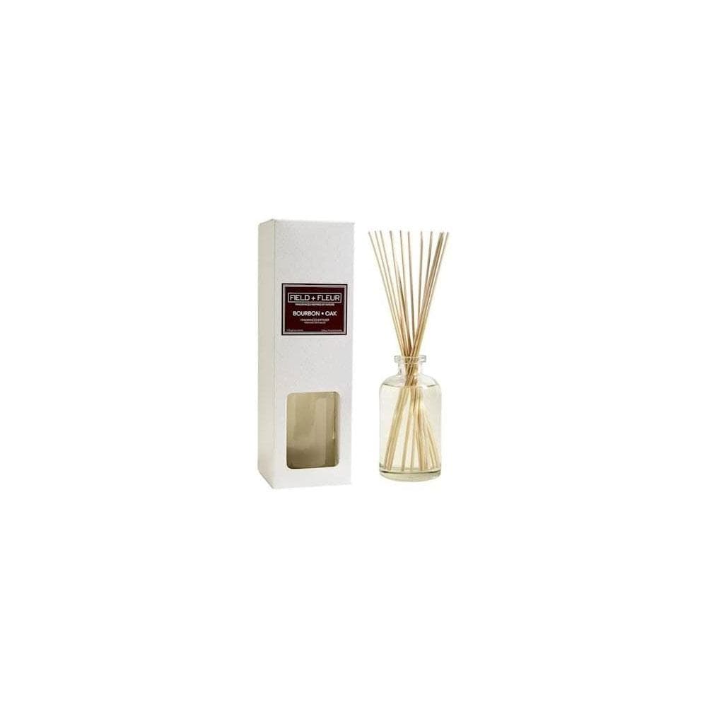 HILLHOUSE NATURALS FIELD + FLEUR DIFFUSER - BOURBON OAK | Glamkraze